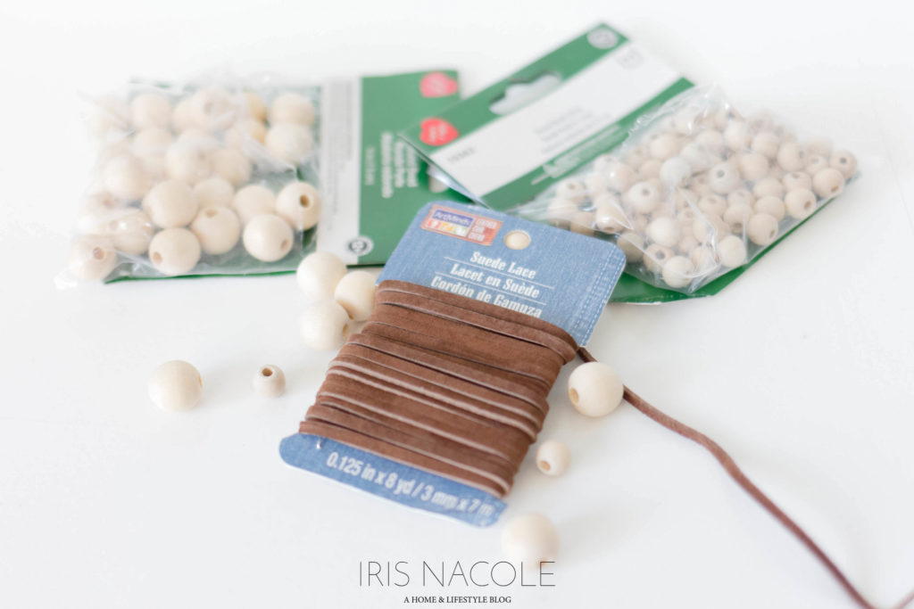 DIY Decor-String of Beads | Iris Nacole